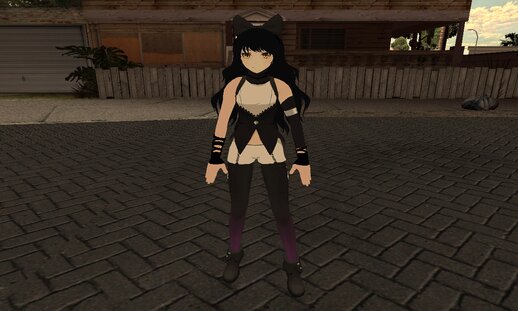 Gta San Andreas Blake Belladonna Rwby Mod
